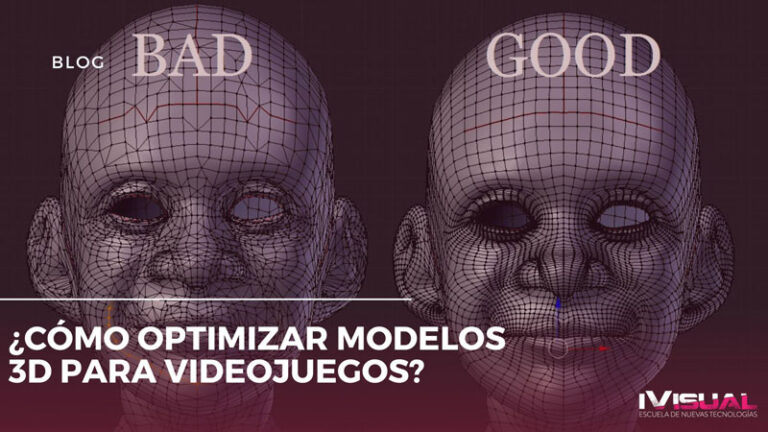¿Cómo optimizar modelos 3D para Videojuegos? | iVisual